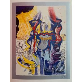 Salvador Dalì, Il Chimico, serigrafia su lastra, 30x40 cm, 1981